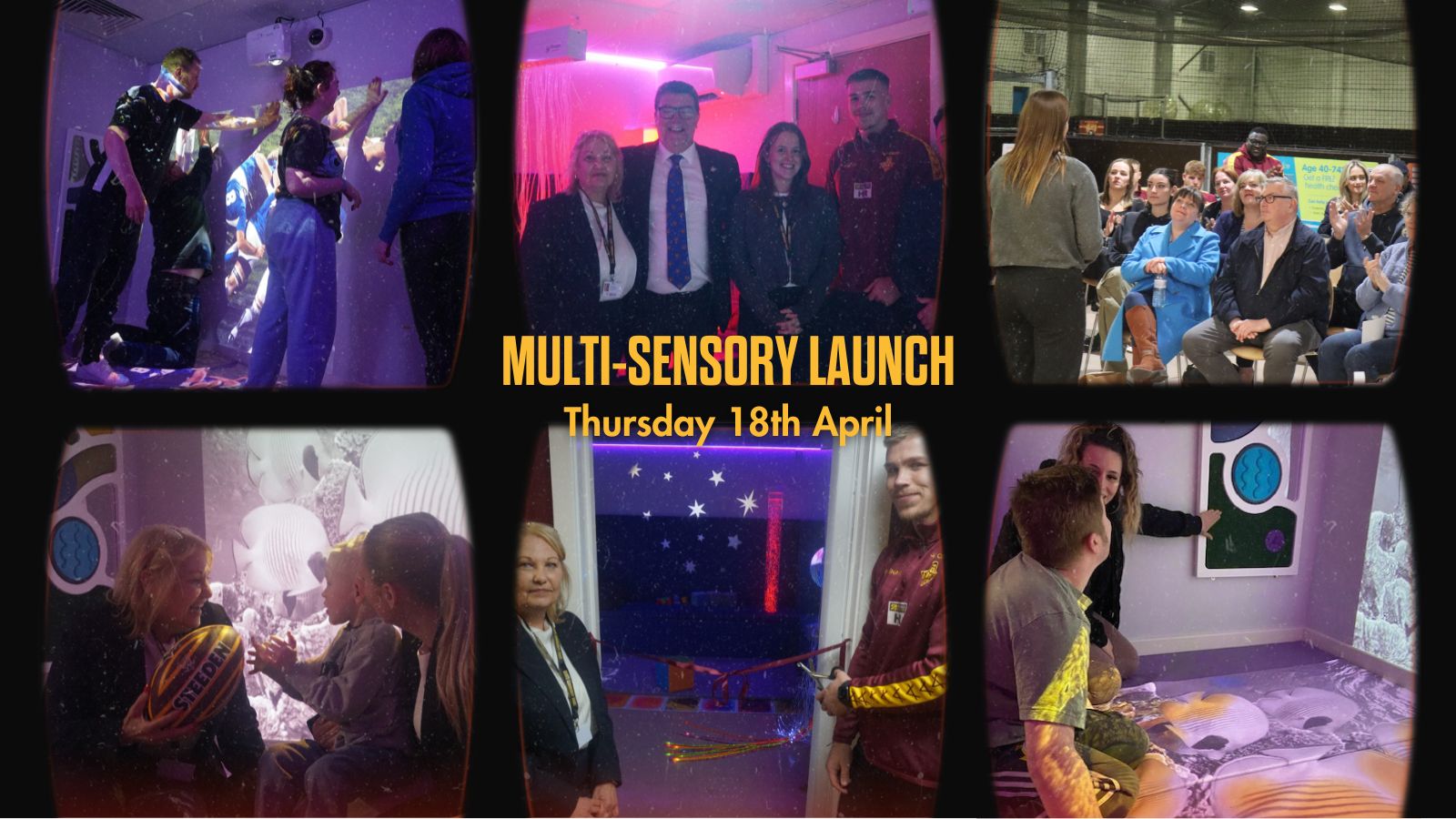 The Multi-Sensory Zone Launch | Huddersfield Giants Community Trust